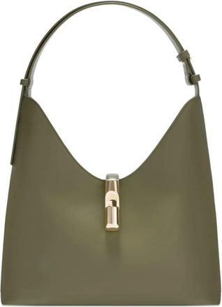 Furla Femme, Sacs, Vert, Taille: ONE Size Goccia Sac Bandouli&egrave;re