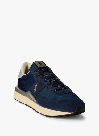 Polo Ralph Lauren Baskets bi-mati&egrave;re en cuir m&eacute;lang&eacute;