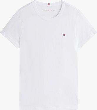 Tommy Hilfiger T-shirt droit manches courtes en coton