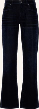 7 For All Mankind Pants Low Straight Straight Fit blau