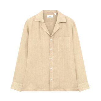 Lardini Homme, Chemises, Beige, Taille: L Chemise &agrave; Col Ouvert