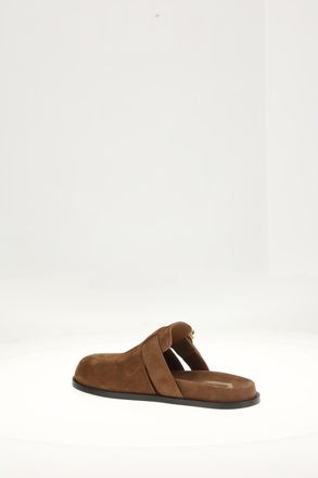 Dior Calf Leather Mule Flat - Cognac