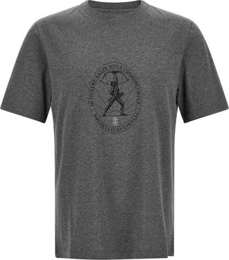 Brunello Cucinelli T-Shirt - Grau