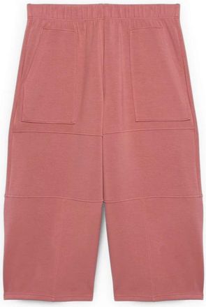 Fiorella Rubino Femme, Pantalons, Rose, Taille: 38 FR Pantalon Corsaire en Scuba