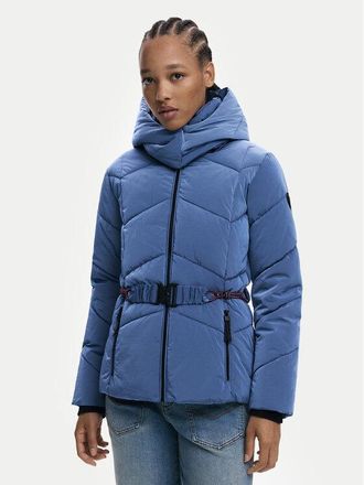 Desigual Winterjacke Lyn 25WWEW60 Blau Regular Fit