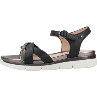 Stonefly Elegante Wedges aus Nappaleder - - Shoes - Damen - Schwarzk - 38 EU