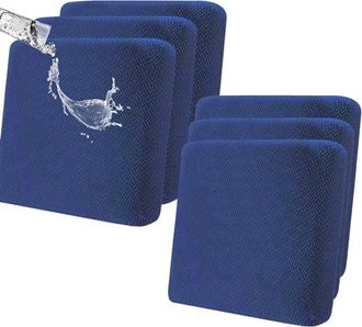 Shanna Housses Canapé Extensibles Antidérapantes : Lot De 6 Housses De Coussins Extérieurs, Housse De Canapé Magique, Dernière Protection De Meubles Adaptée 