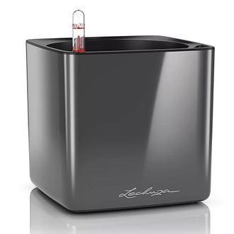 Lechuza CUBE Glossy 16 anthrazit highgloss 13521