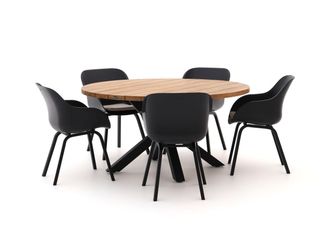 Hartman Hartman Le Soleil Element/Stephanie &oslash;150 cm Gartenm&ouml;bel-Set 6-teilig