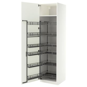 IKEA METOD Hochschrank mit Auszugschrank
