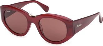 Max Mara Mm0198 Sonnenbrille - - Accessories - unisex - Rot - 52 MM
