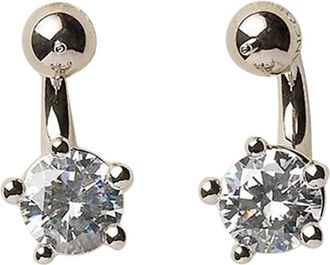 Panconesi F26Ea009P Boucles doreilles - Femme - Accessoires - Gris - Taille: ONE Size