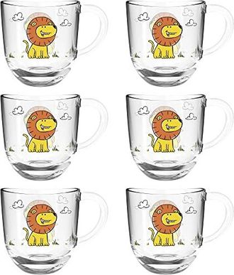 Leonardo Leonardo Tasse BAMBINI 6er-Set 280 ml Löwe, 022898, Glas