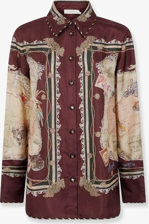 Zimmermann Valiant Silk Twill Shirt - ZIMMERMANN - gender_Woman