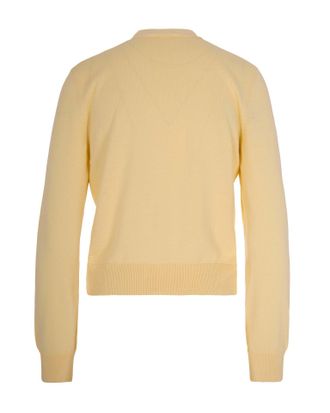 A.P.C. Womens Cardigan Light Yellow Cotton Cardigans Sweater