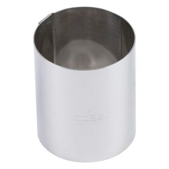 G&ouml;bel Edelstahl-Backring &Oslash; 20 cm - Edelstahl-Vacherinring - H&ouml;he 6 cm - Schnelles und perfektes Herausl&ouml;sen aus der Form - Top-Qualit&auml;t - Hergestellt in Fra