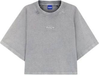 HUGO BOSS Femme, Tops, Gris, Taille: 36 FR Dorlina B 1 T-shirt