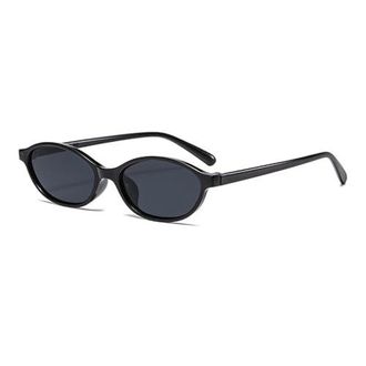 Generic Lunettes De Soleil Tendance &Agrave; Petite Monture For Hommes Et Femmes, For Lext&eacute;rieur, Les D&eacute;placements, Vacances, Le Shopping(Black)