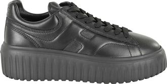 Hogan Femme, Chaussures, Noir, Taille: 36 1/2 EU Baskets H Stripes