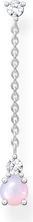 Thomas Sabo Thomas Sabo Einzel Ohrstecker Opal-Imitation 925 Sterling Silber H2180-166-7