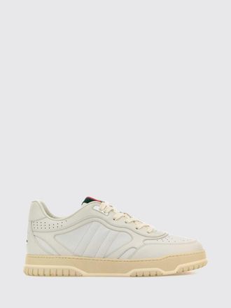 Gucci Baskets Re-Web en cuir et nubuck avec bande Web iconique
