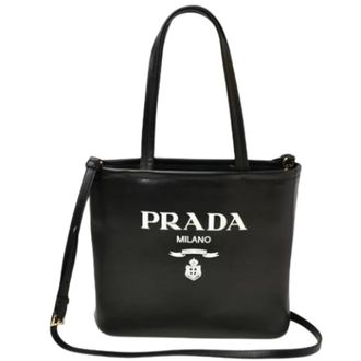 Prada Pre-owned Nylon Tote Bag - - Pre-owned - Damen - Schwarzk - ONE SIZE
