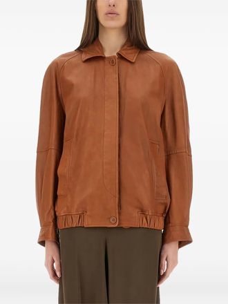 Salvatore Santoro Bomberjacke aus Leder - CUOIO