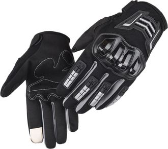 Generico Sporthandschuhe - Motorradhandschuhe, Touchscreen, atmungsaktiv, gepolstert, rutschfest, f&uuml;r Arbeit, Autofahren, Wandern, Outdoor-Aktivit&auml;ten
