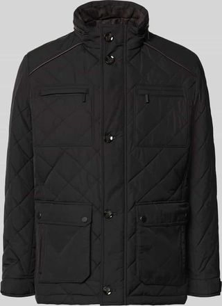 Bugatti Regular Fit Jacke in Stepp-Optik