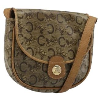 Celine Pre-owned Vintage PVC Shoulder Bag - Femme - Pre-owned - Beige - Taille: ONE Size