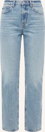 7 For All Mankind Straight Jeans Tess Trouser blau