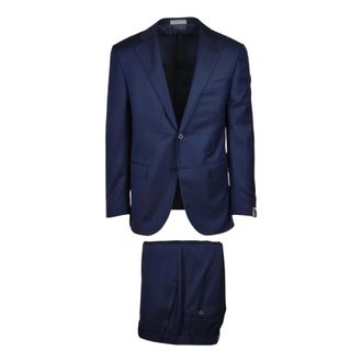Corneliani Homme, Costumes, Bleu, Taille: L Giacca Stondata Suit
