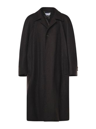 Hed Mayner Manteau Au Genou - Marron Fonc&eacute;