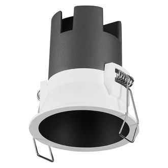 Osram SPOT TWIST Einbau-Downlight, schwarz, 5W, 400lm, 840 WT, 70mm Durchmesser, kaltwei&szlig;e Lichtfarbe, bis zu 90% Energieersparnis im Vergleich zu Halogen-D