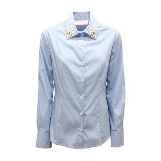 Relish Camicia Jeans Yoh Wo Shirt - - Blouses & Shirts - Damen - Blau - L
