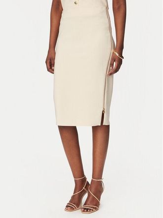 Rinascimento Rinascimento Bleistiftrock CFC0127985003 Beige Slim Fit