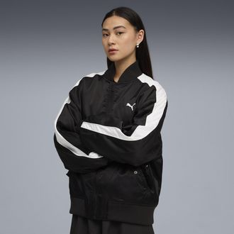 Puma Bomber T7 Unisexe, V&ecirc;tements, Noir, M