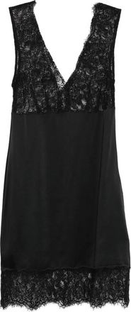 Marella Femme, Robes, Noir, Taille: 34 FR Robe avec empiècements en dentelle