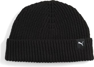 Puma Mini Fisherman Beanie, Accessoires, Schwarz, OSFA