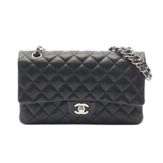 Chanel Sac bandouli&egrave;re vintage doccasion - Femme - Pre-owned - Noir - Taille: ONE Size