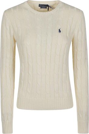 Polo Ralph Lauren Femme, Pulls, Beige, Taille: 40 FR Julianna Long Sleeve Sweater