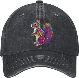 Generic Casquette De Baseball &Eacute;cureuil Mignon Casquette Trucker Athl&eacute;tique Chapeau De Sport Unisexe Chapeau De Soleil pour Entra&icirc;nements Sports De Plein Air C