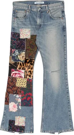 Junya Watanabe Patchwork Distressed Jeans