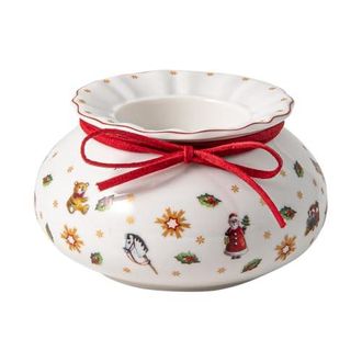 Villeroy & Boch 14-8659-3982 Toys Delight Decoration Bo&icirc;te de bougeoirs, Porcelaine, Blanc, 10x6cm