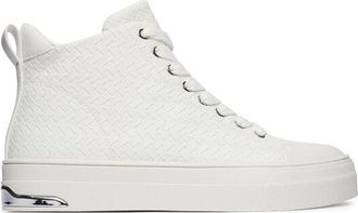 DKNY Sneakers aus Stoff Yaser K1611427 Wei&szlig;
