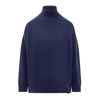 Victoria Beckham Convertible Sweater - - Knitwear - Damen - Blau - M