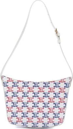 Celine Pre-owned Sac Croque - Femme - Pre-owned - Blanc - Taille: ONE Size