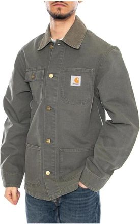 Carhartt Work in Progress Homme, Vestes, Gris, Taille: S Michigan Coat