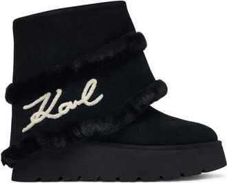 Karl Lagerfeld Schneeschuhe Skylar KL48652 Schwarz