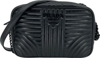 Prada Hobo Bags - Prada Camera Bag All Black Edition / very good - Gr. unisize - in Schwarz - für Damen